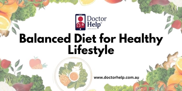 "Healthy Lifestyle: A Guide to a Balanced Diet"