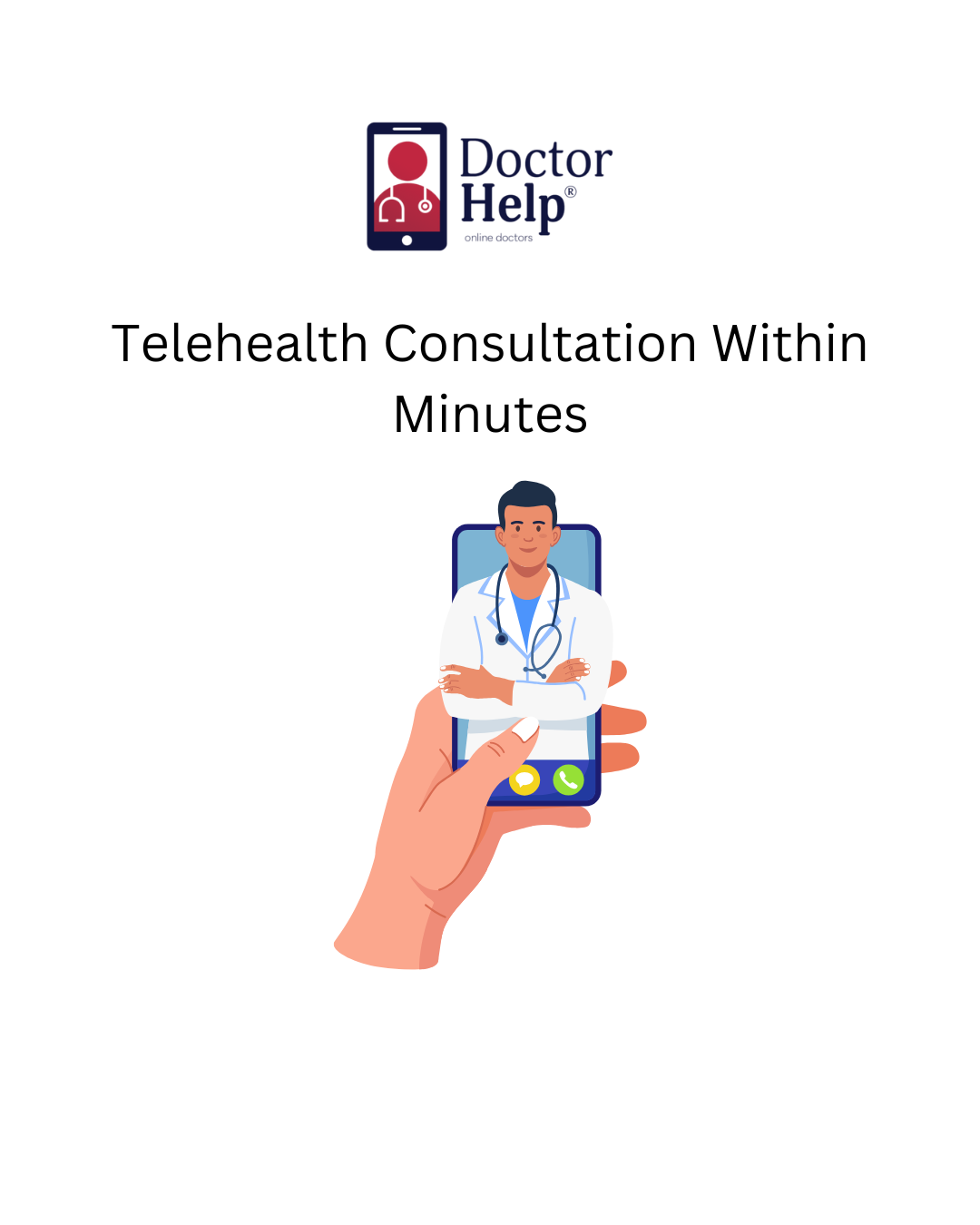 24/7 Telehealth Appointment Within Minutes via Doctor Help